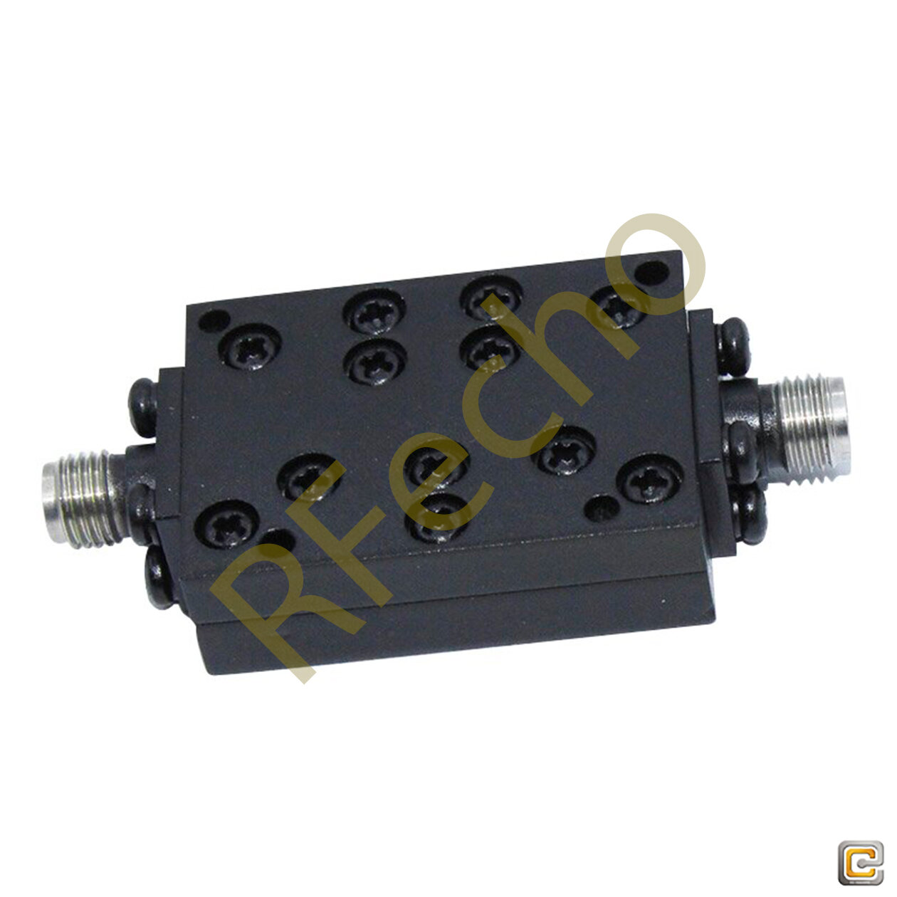 6GHz to 24GHz Microwave Passive High Pass Filter rejection ≥ 60dB @ DC~5.4GHz High Pass Microwave Cavity Filter with SMA Female Connector