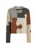 Свитер MOSCHINO Inlaid wool-and-silk blend pullover, размер 40