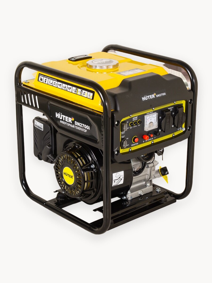 Генератор инверторный бензиновый, Huter DN2700i, 2.7 кВт, ручной стартер