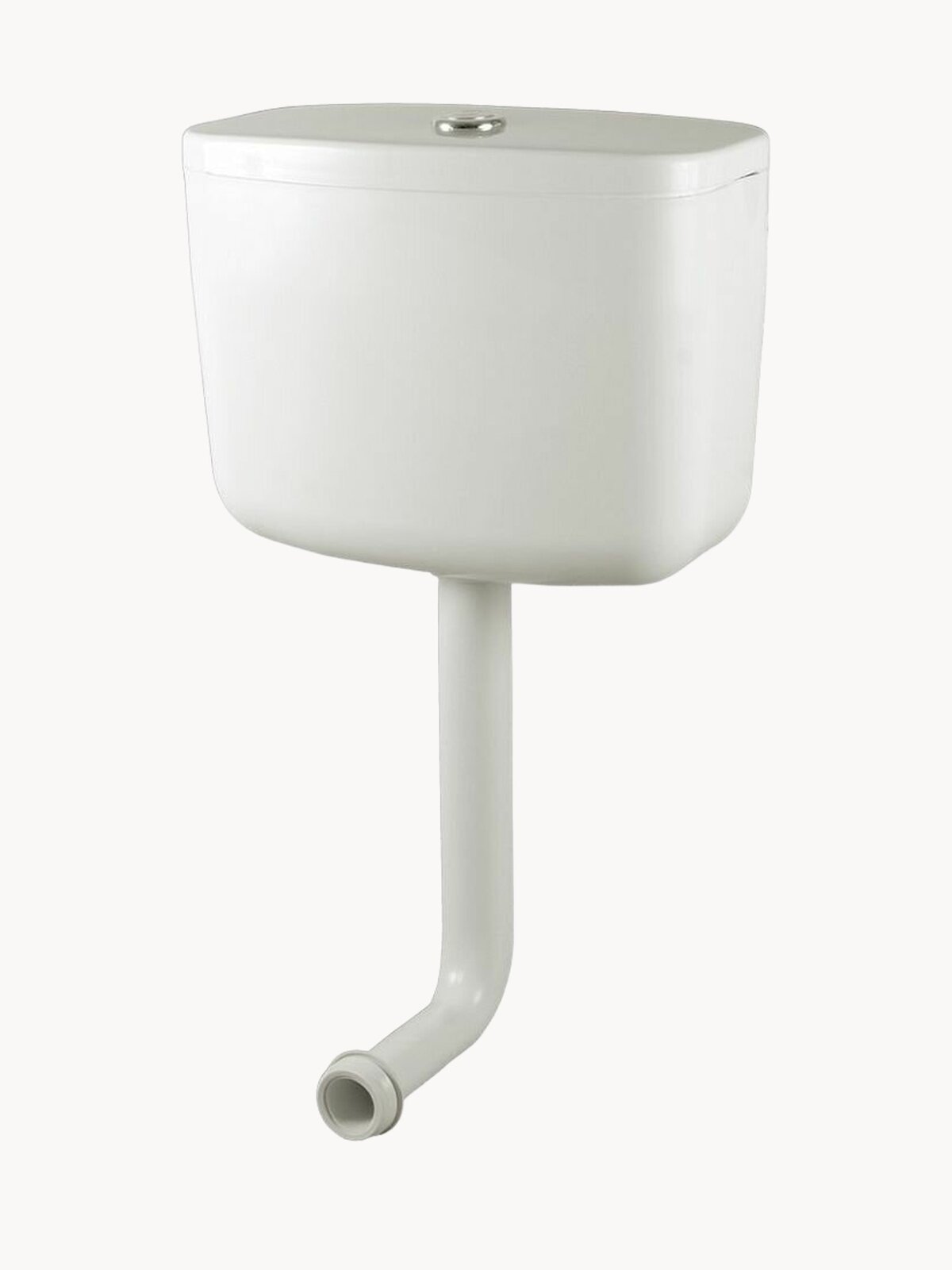 Бачок Технопарк пластиковый среднерасполож. с креплением на стену и трубой (арт. 18