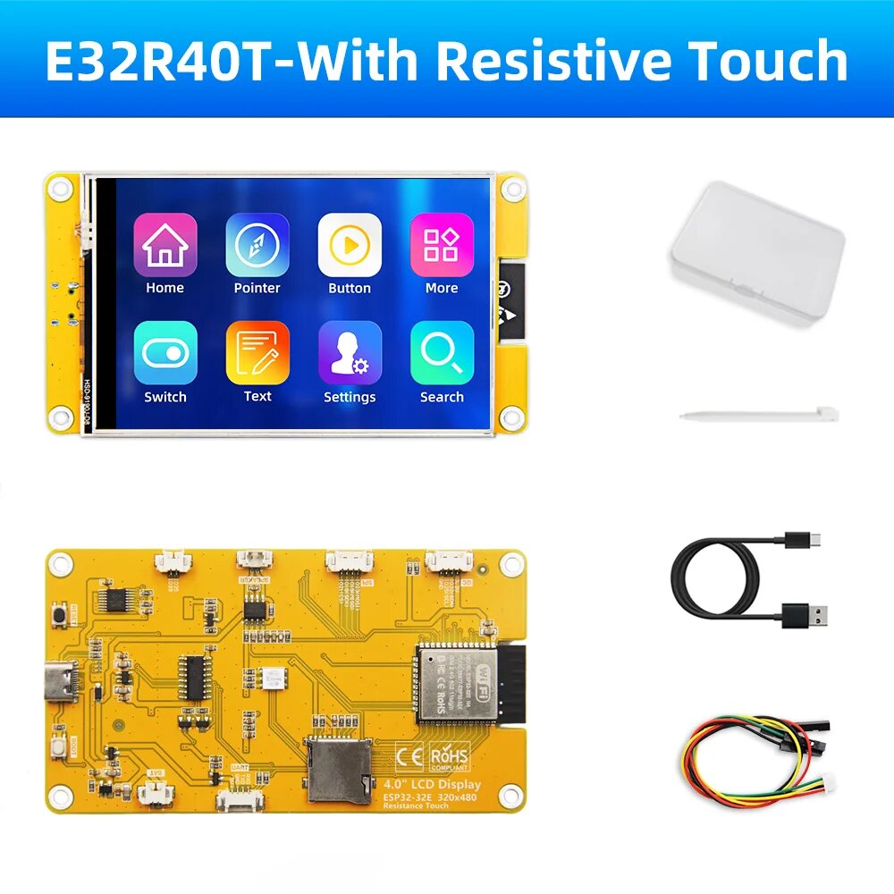 ESP32 Smart Display 2.8/3.2/3.5/4 дюйма для Arduino