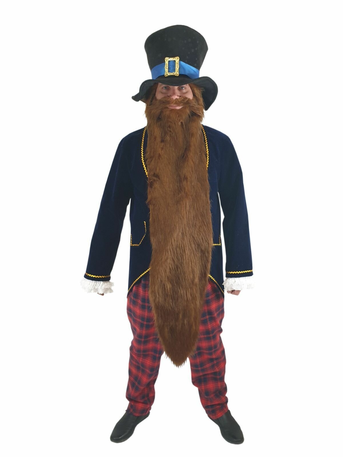 Карнавальный костюм взрослый Злодей с бородой