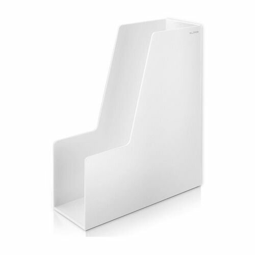 Лоток вертикальный Deli Nusign ENS022WHITE, для бумаг, пластик, белый