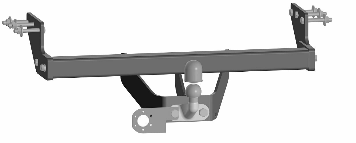 Фаркоп (ТСУ) на а/м SOLLERS Atlant Van (bus) 2022-, без электрики / Солерс Атлант