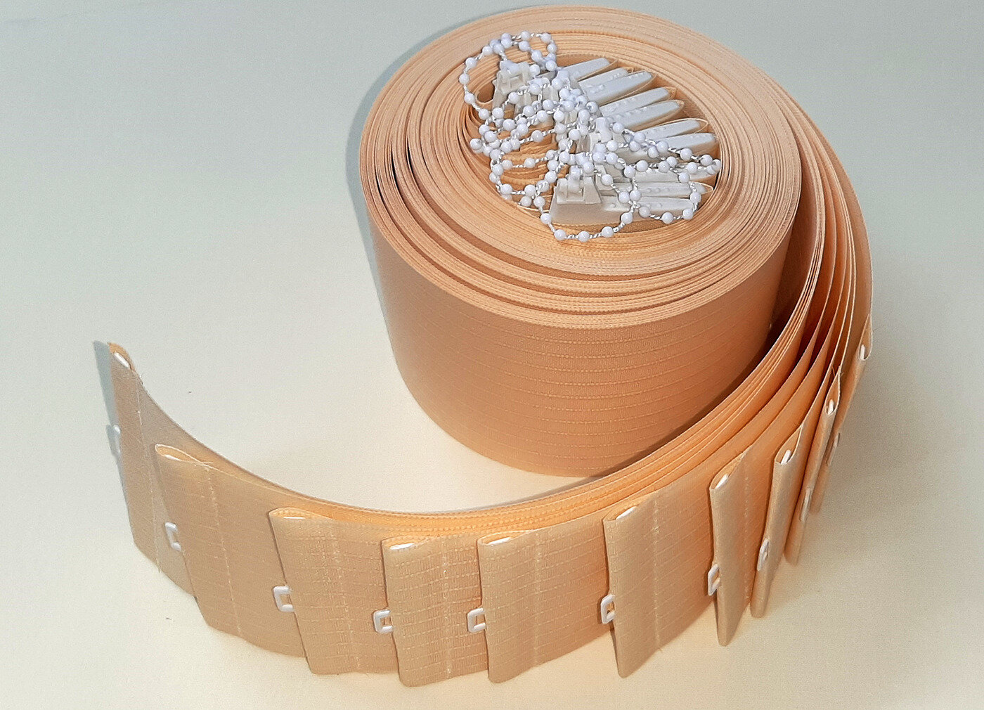 Ламели для вертикальных жалюзи Лайн 80 см х 10 шт, персиковый