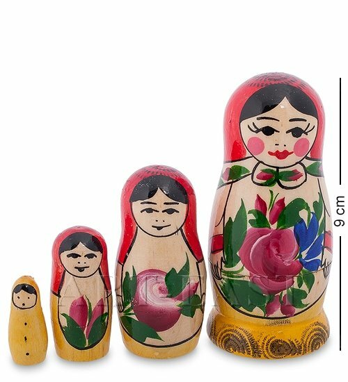 Матрешка 4-кукольная (Семеновская) МР-10/ 2 113-703048