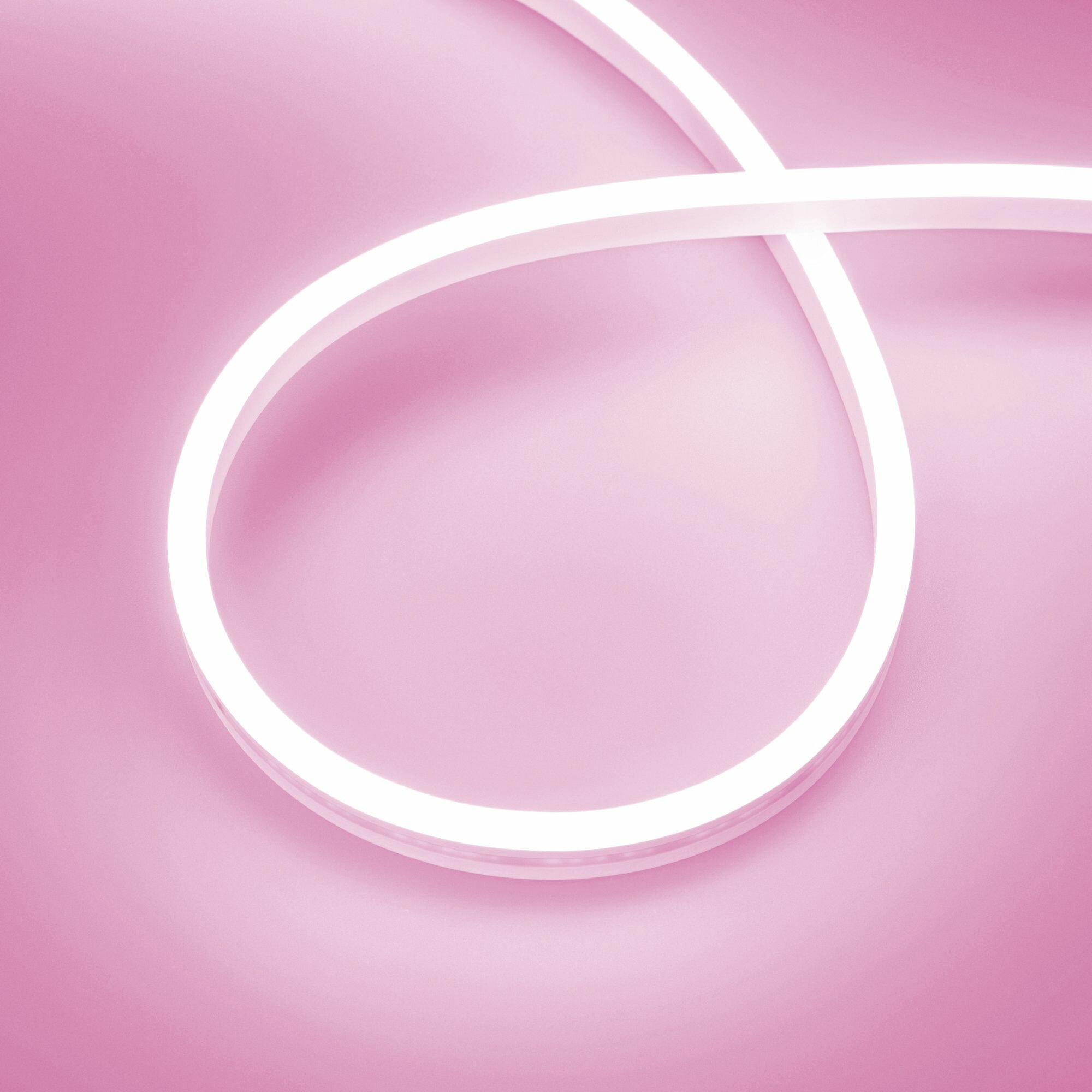 Лента герметичная AURORA-PS-A120-12x6mm 24V Pink (10 W/m, IP65, 2835, 5m) (Arlight, Силикон, 2 года) 036677