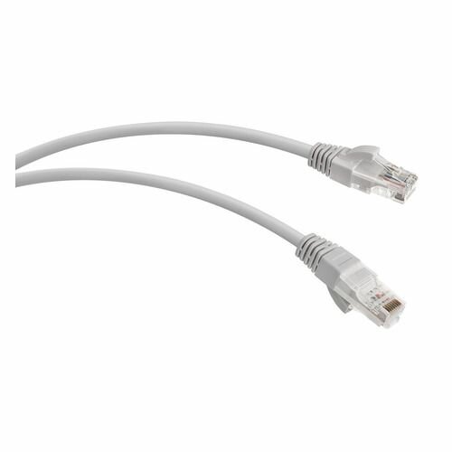 Патч-корд WRLINE вилка RJ-45, вилка RJ-45, кат.5E, LSZH, 0.3м, серый [wr-pc-rj45-utp-5e-0.3-gy]