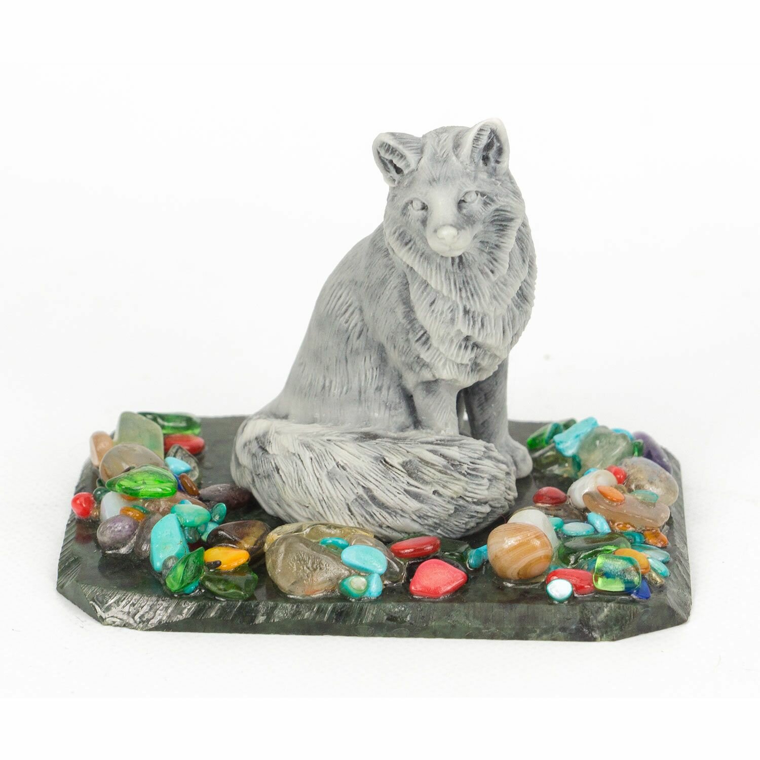 Сувенир из мрамолита "Лиса" 117037