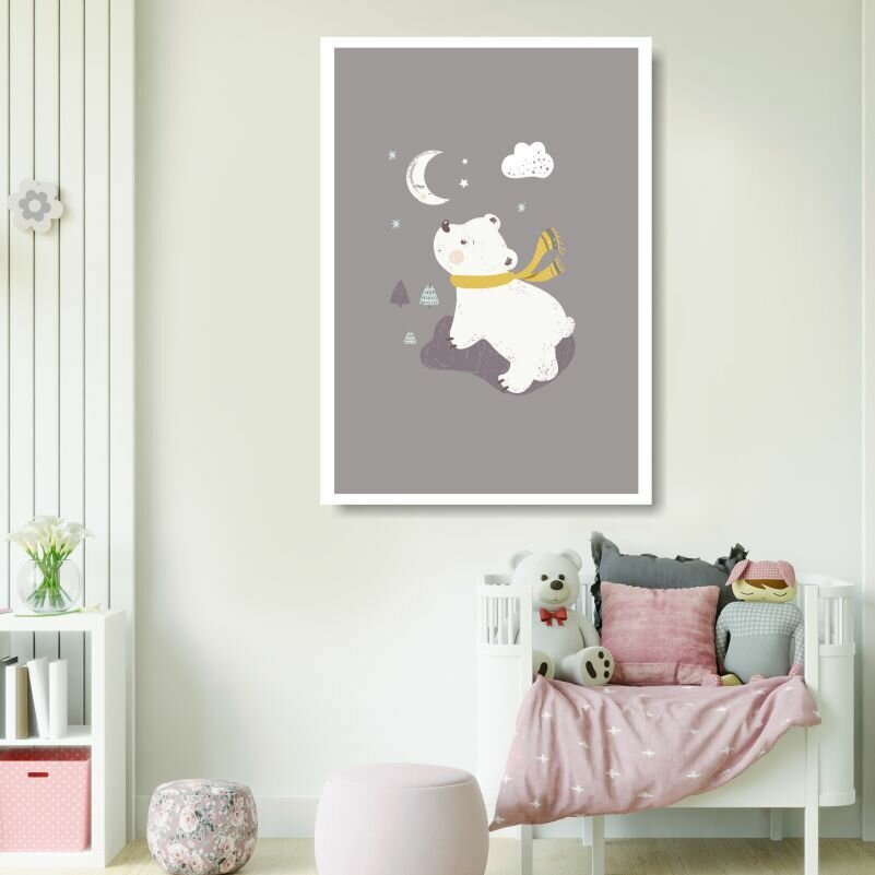 Постер для интерьера Умка Для Детской вертикальный 30х40 см в тубусе ПолиЦентр