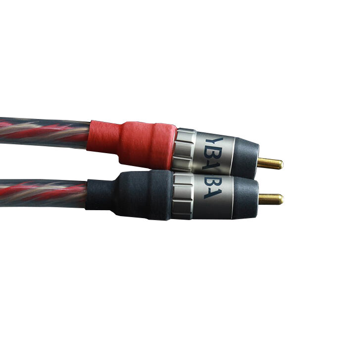 Кабель межблочный YBA Glass RCA 2.46m