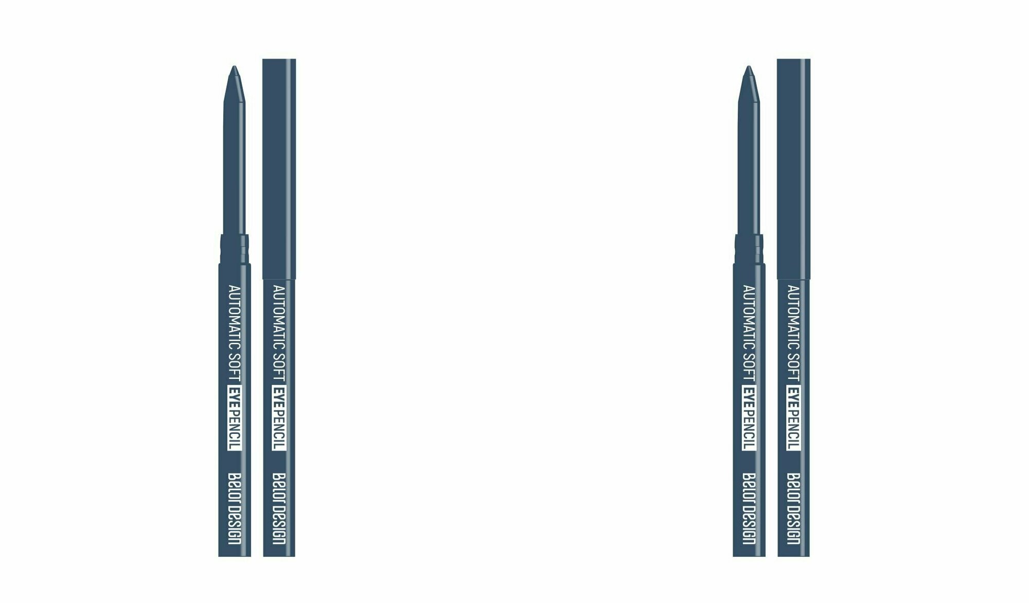 Belor Design Карандаш для глаз Механический Automatic Soft Тон 303 Синий , 2 шт