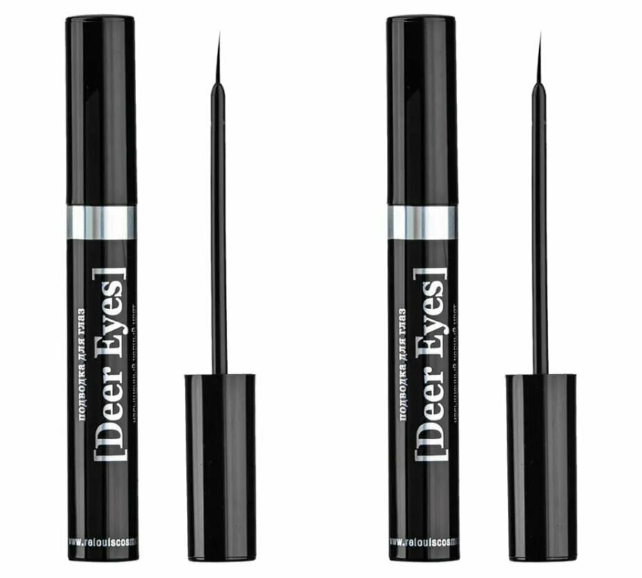 Relouis Подводка для глаз, Deer Eyes Professional, 2 шт.