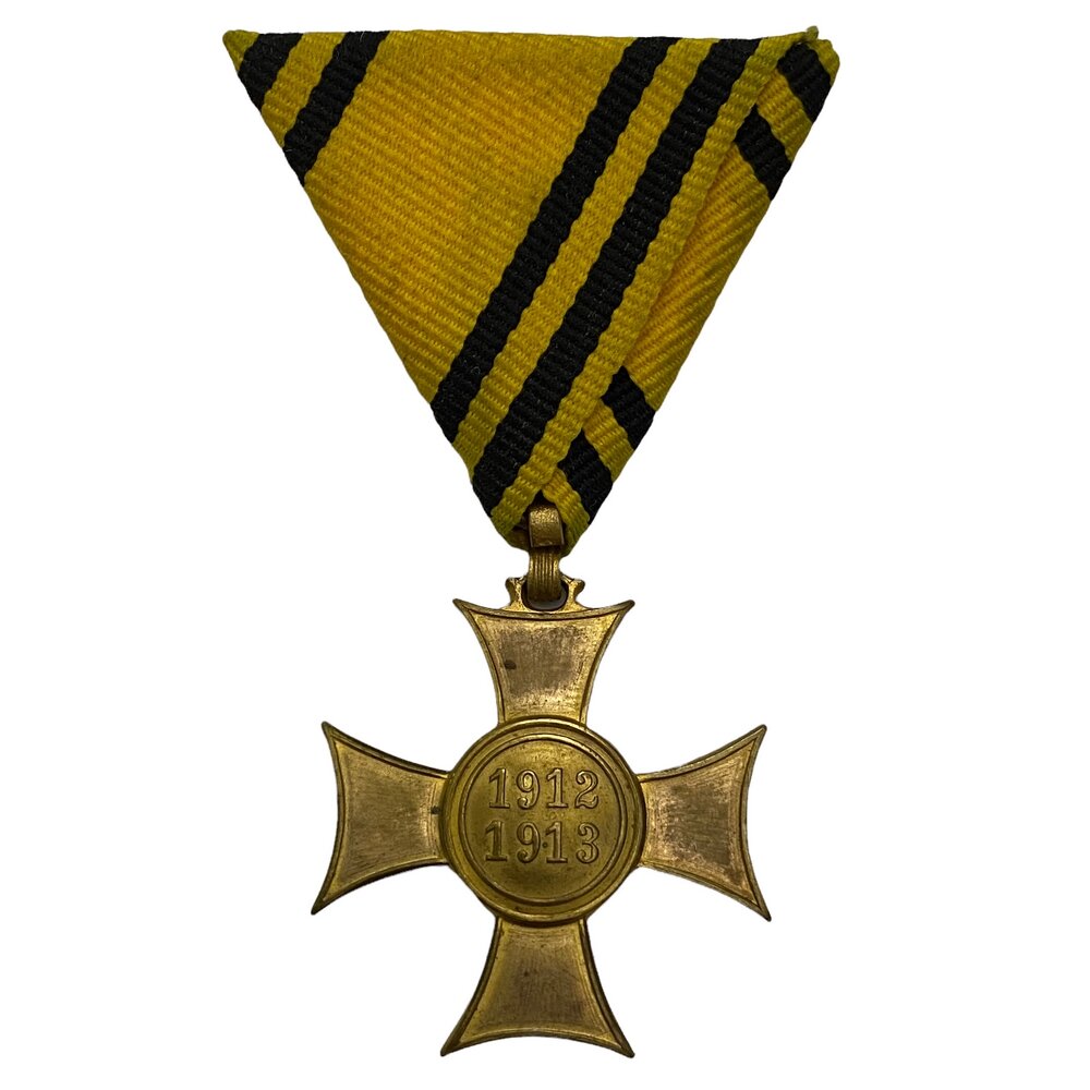 Австро-Венгрия, памятный крест 1912-1913 (в коробке)