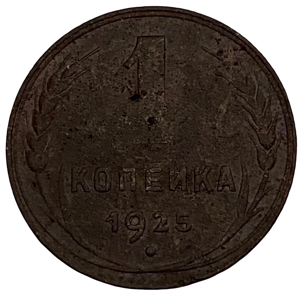СССР 1 копейка 1925 г. (7)