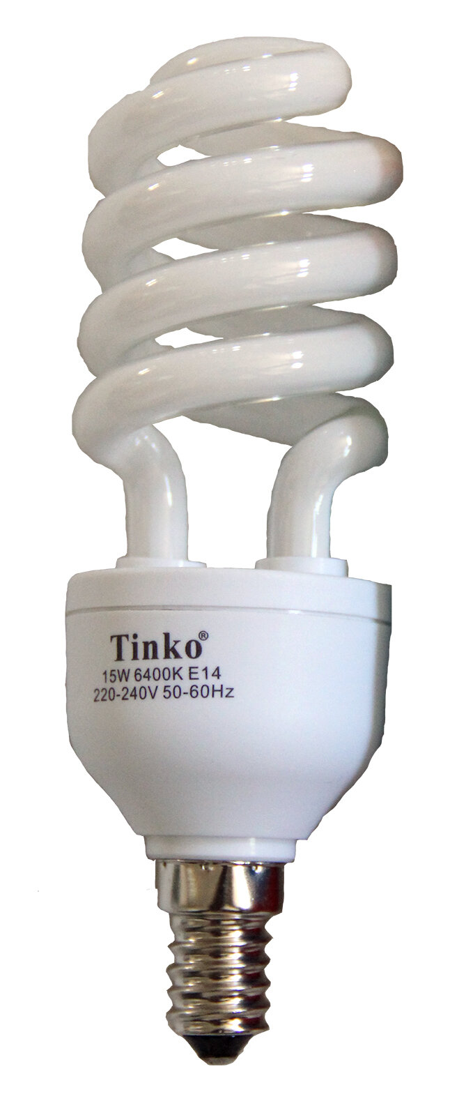 Лампочка Tinko, Дневной свет 15 Вт, Е14, Люминесцентная (энергосберегающая) 30шт