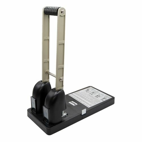 Дырокол Buro пластиковый, до 150 листов, с линейкой