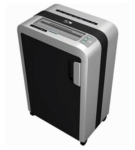 Уничтожитель бумаг Bulros 860S серебро/черная дверь