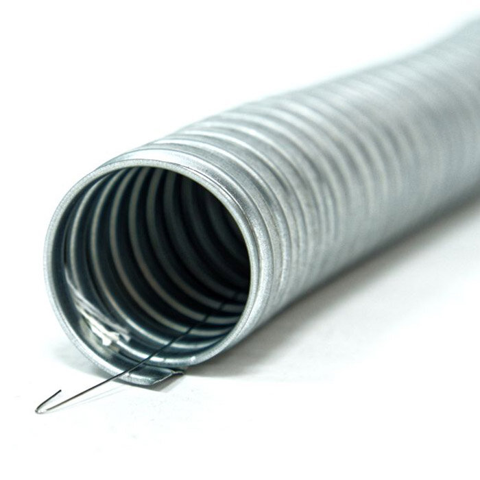 Металлорукав Р3-ЦХ 20 с протяжкой гофроматик {zeta42455} (упак 50 м)