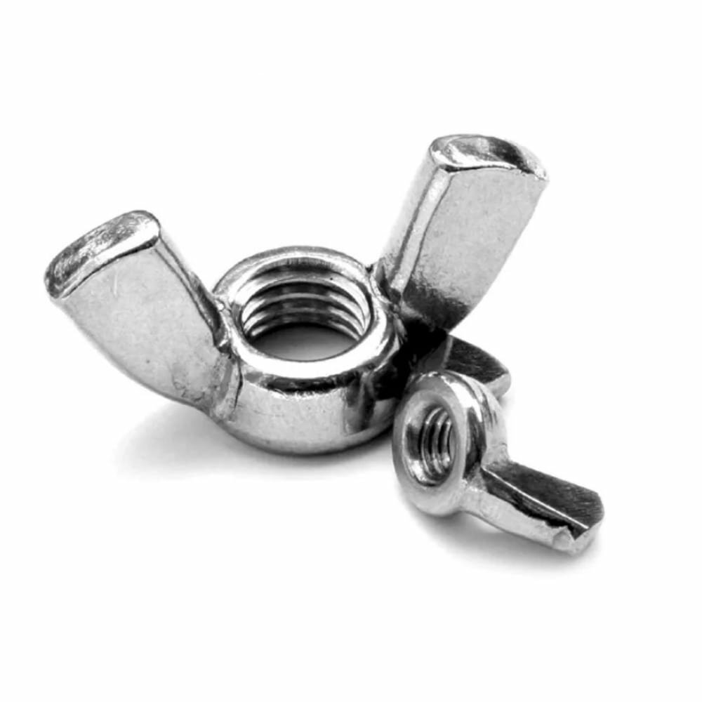 Барашковая гайка качественный крепеж М6 DIN315 (110 шт.)