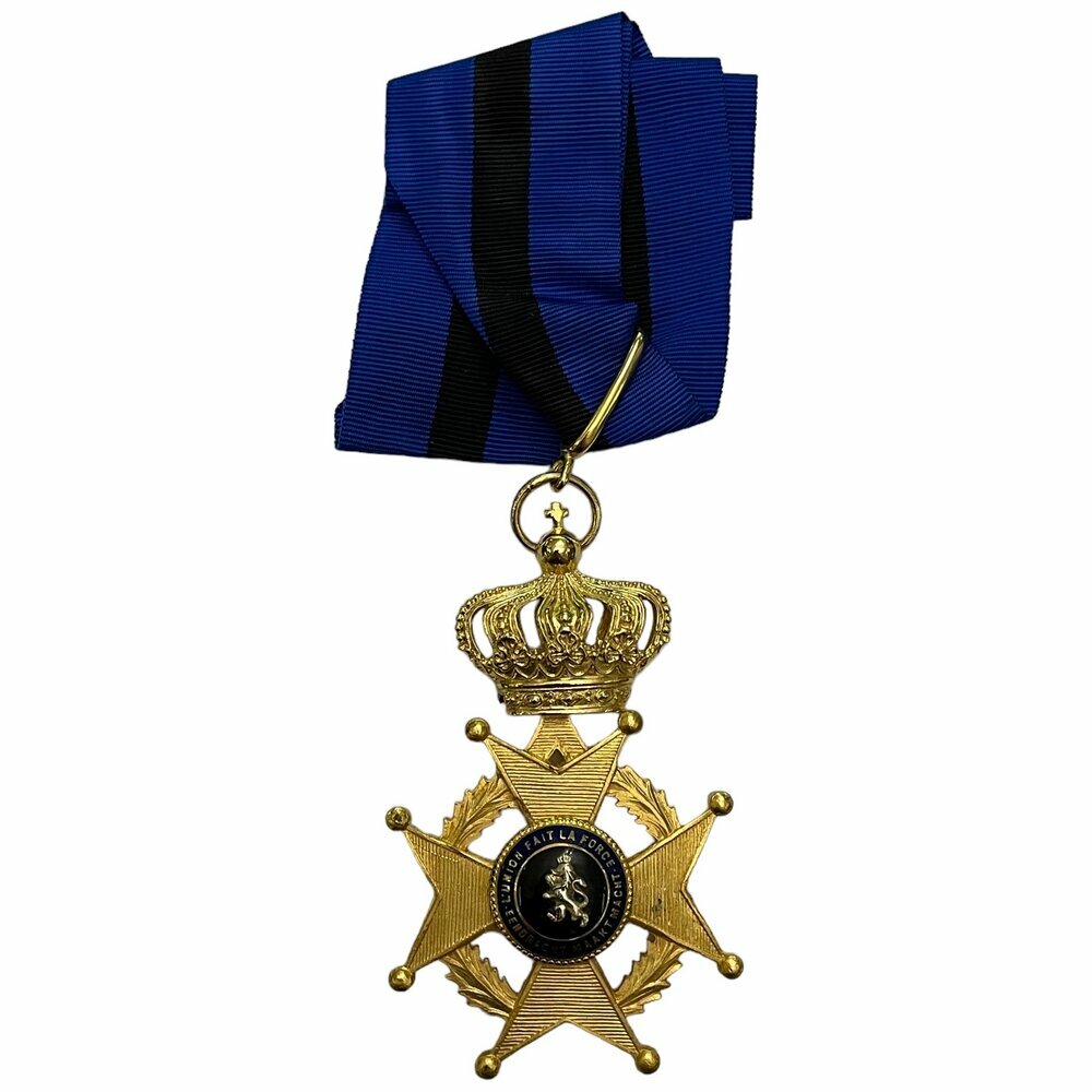 Бельгия, орден "Леопольда II" III степень 1971-1990 гг. (в коробке)