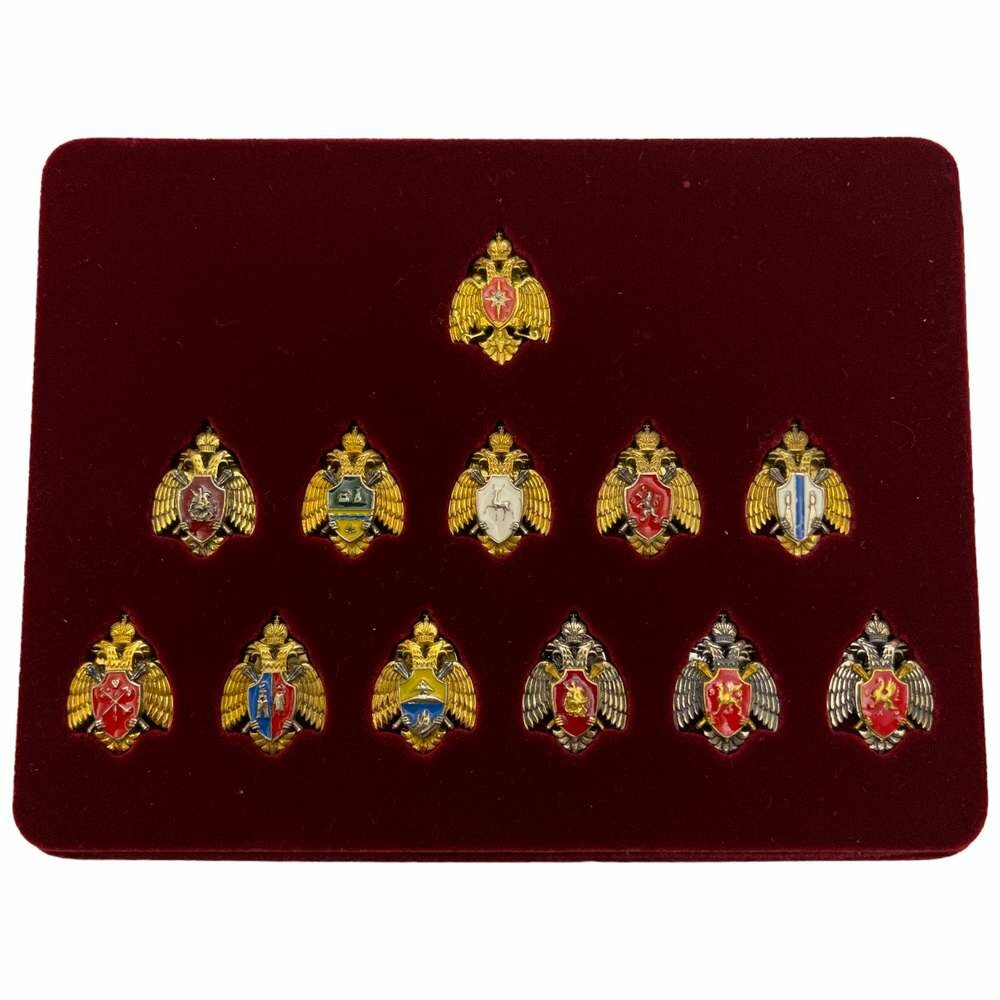 Набор знаков "25 лет МЧС России" 2015 г.