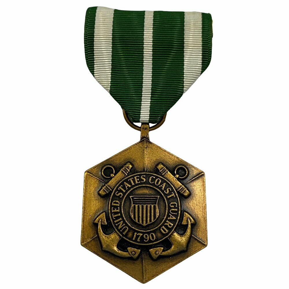 США, медаль "За службу в береговой охране. Похвала за службу" 1951-1980 гг.