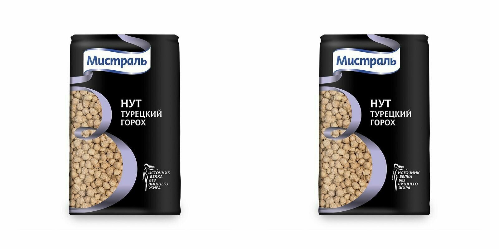 Мистраль нут турецкий горох 450гр - 2 штуки