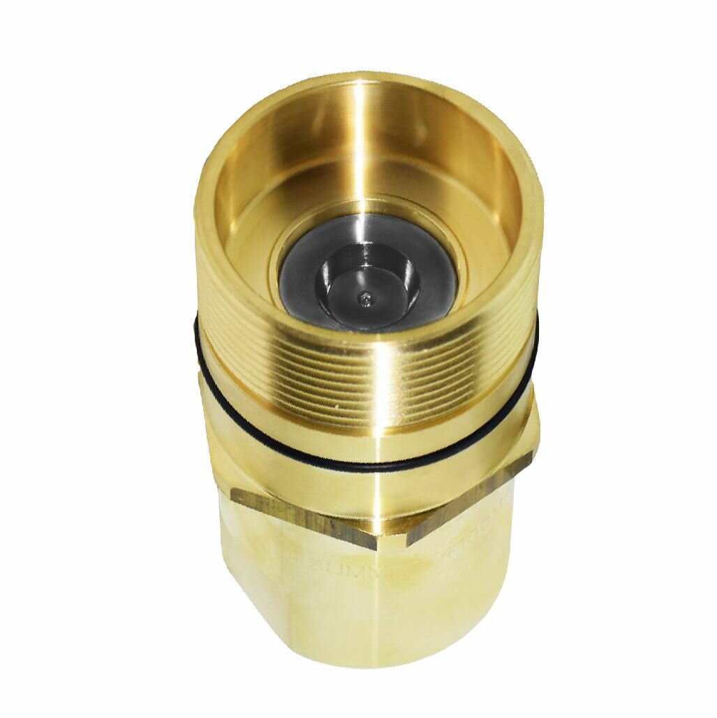 1in, БРС серия W резьбовая, ниппель, латунь, резьба NPT TL8WMN TITAN LOCK
