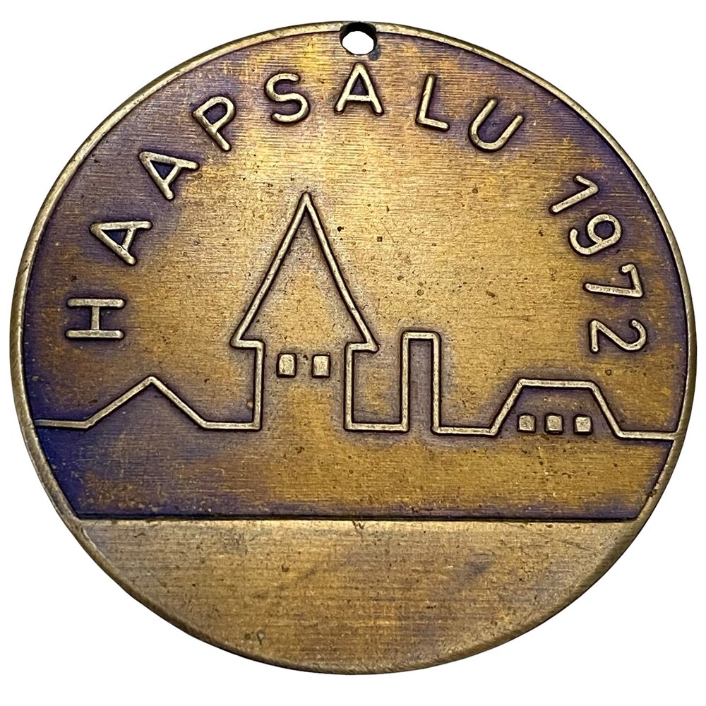 СССР, медаль "Хаапсалу 1972" 1972 г.