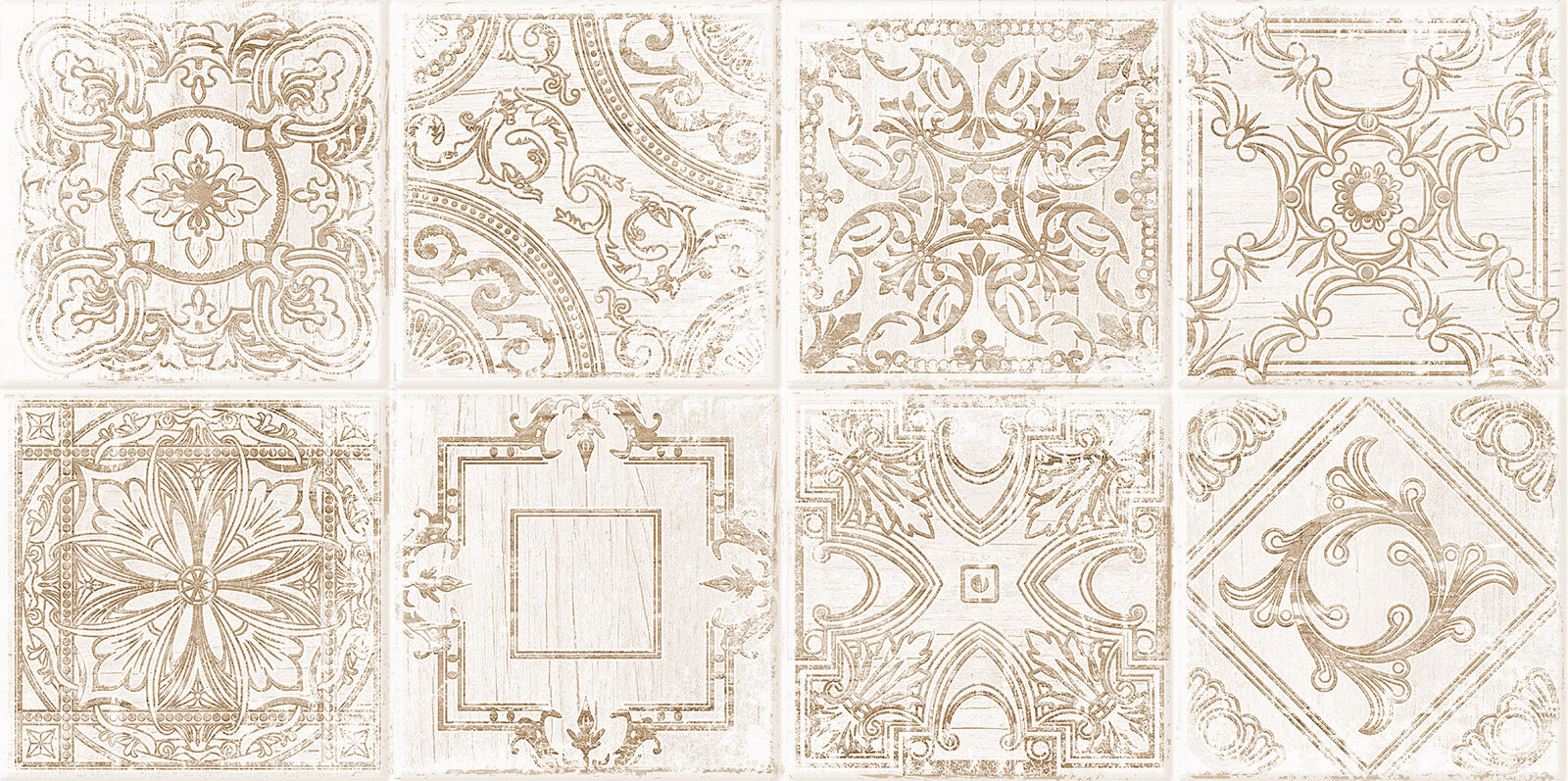 AltaCera Плитка Village Patchwork мат, 24,9x50 8,5 мм, арт. WT9VIE11 (цена за 1.37 м2)