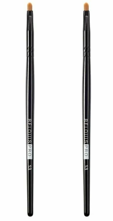 Relouis Кисть для помады и кремовых текстур, Liner&СreamyTextures Brush, №13, 2 шт.