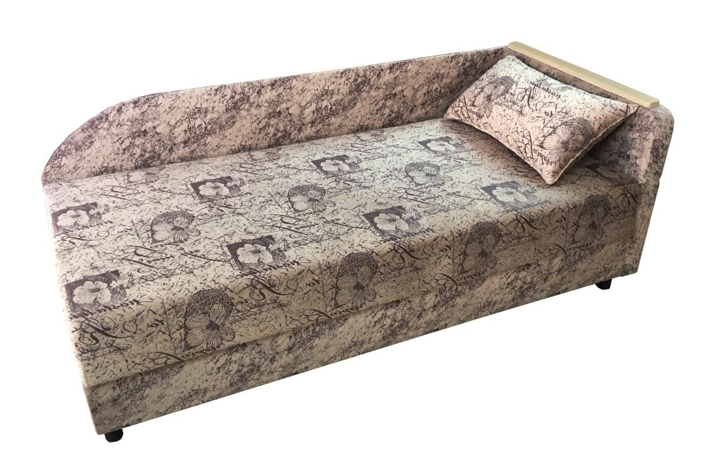 Тахта угловая Карина-Д велюр Garden Правый 90х190 см Пружинный блок