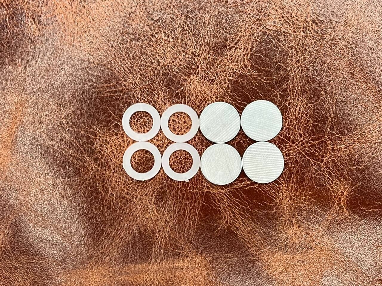 Неодимовый магнит плоский, 4 шт.