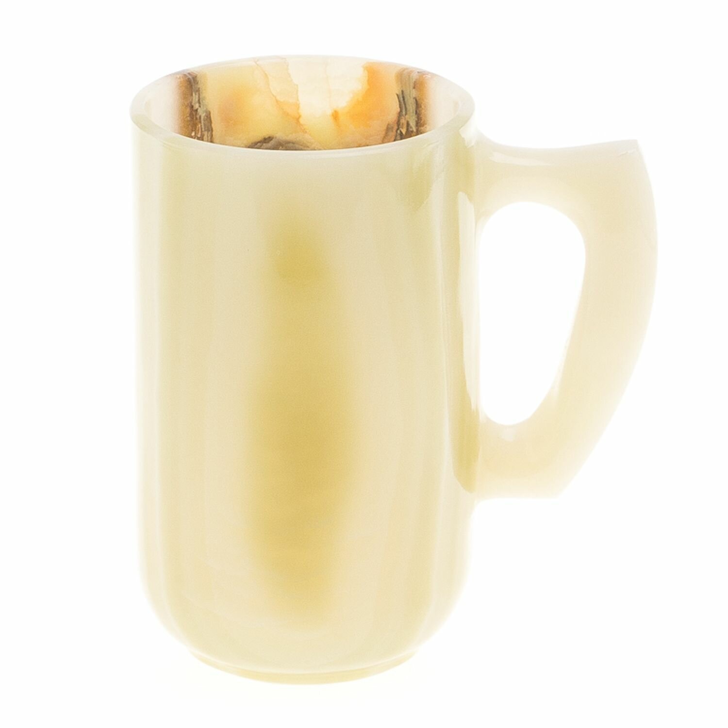 Пивная кружка из оникса 8,8х14,5 см 550 мл (4х6) 124658