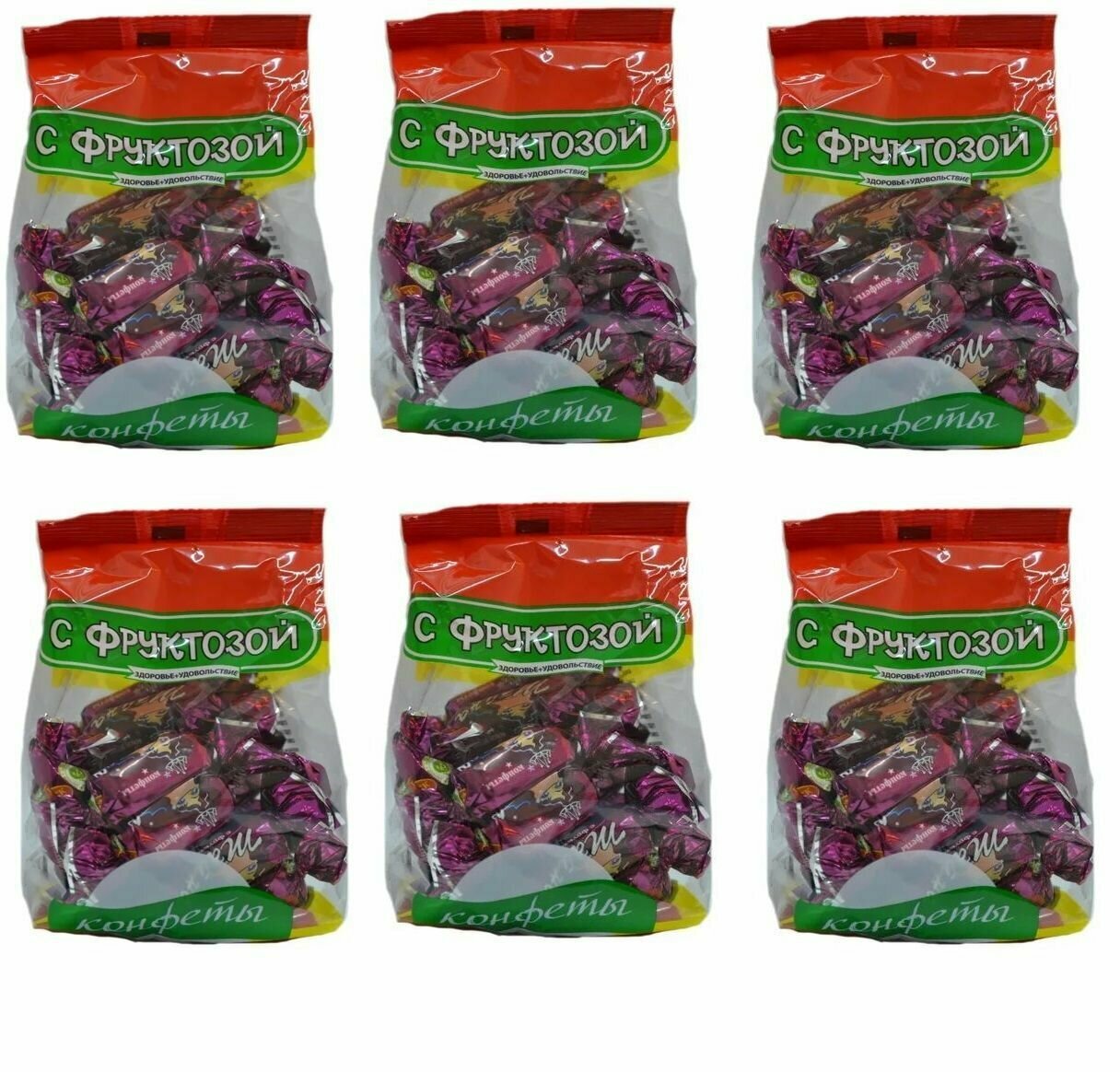 Конфеты Покровск, Тайна, с фруктозой, 185 г, 6 уп