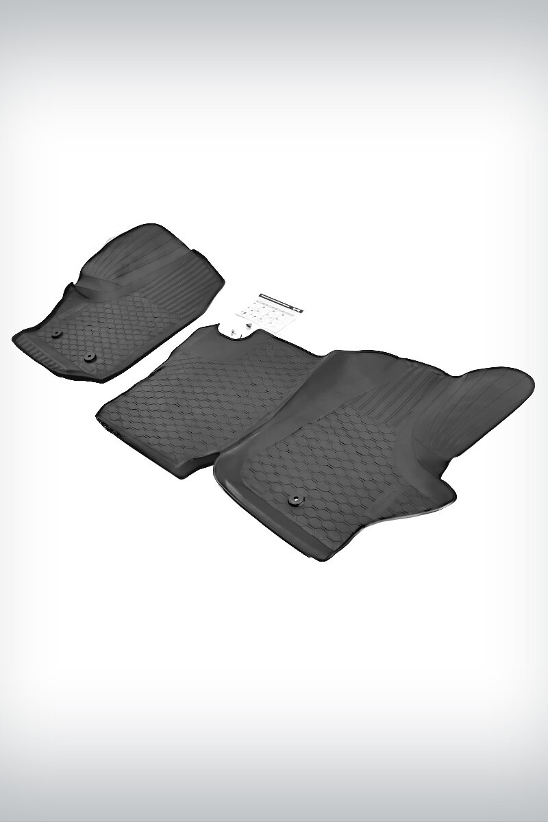 Коврики в салон полиуретан комплект с крепежом ГАЗ Gazelle Next автобус, цельнометаллический фургон, бортовая платформа 2012-, ГАЗон-NEXT C4_R 2014-