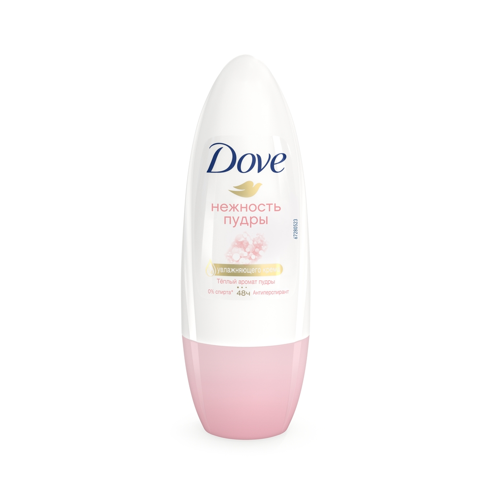 Дезодорант-антиперспирант роликовый женский DOVE Нежность пудры, 50мл