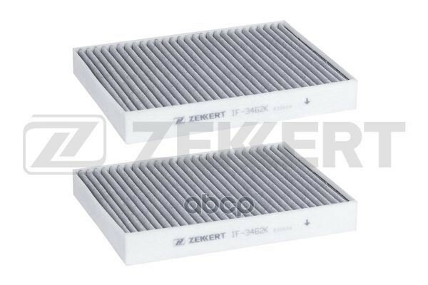 ZEKKERT if-3462k (64115A13762 / 64115A1BDB6 / 64115A1BDB7) фильтр салон. угольн. (к-т 2 шт.) BMW (БМВ) 5 (g30 g31 f90) 16- 6 (g32)