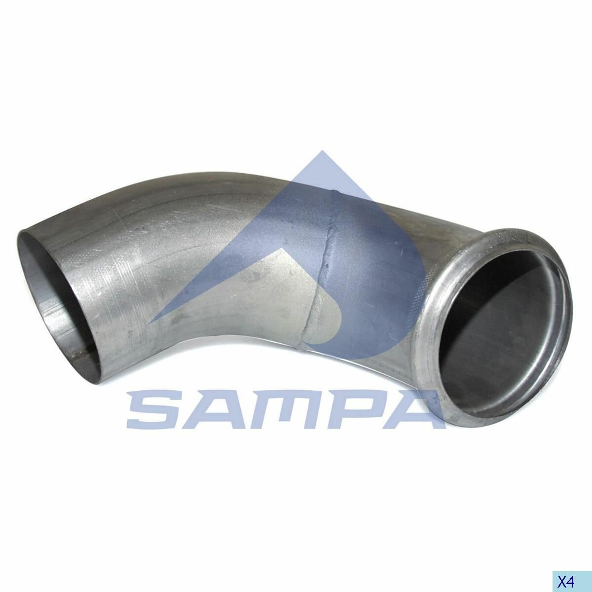 Труба выхлопная Volvo o127/o127/o127 031.381 SAMPA