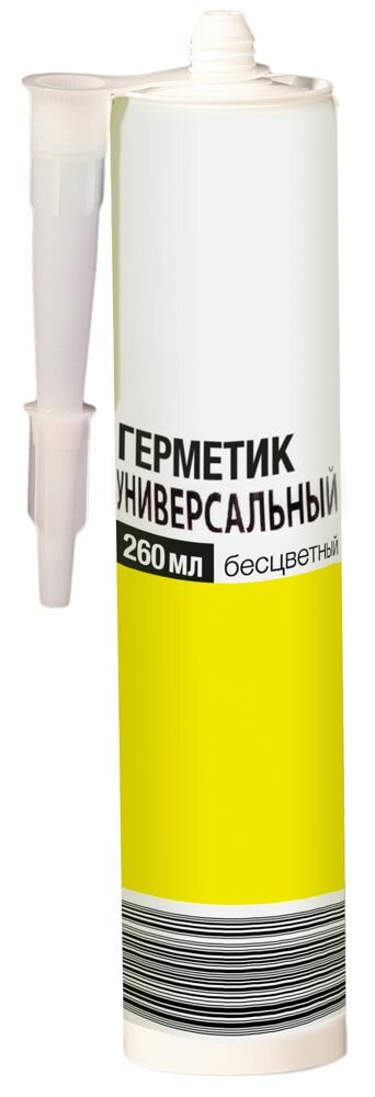 Герметик универсальный 260 мл бесцветный