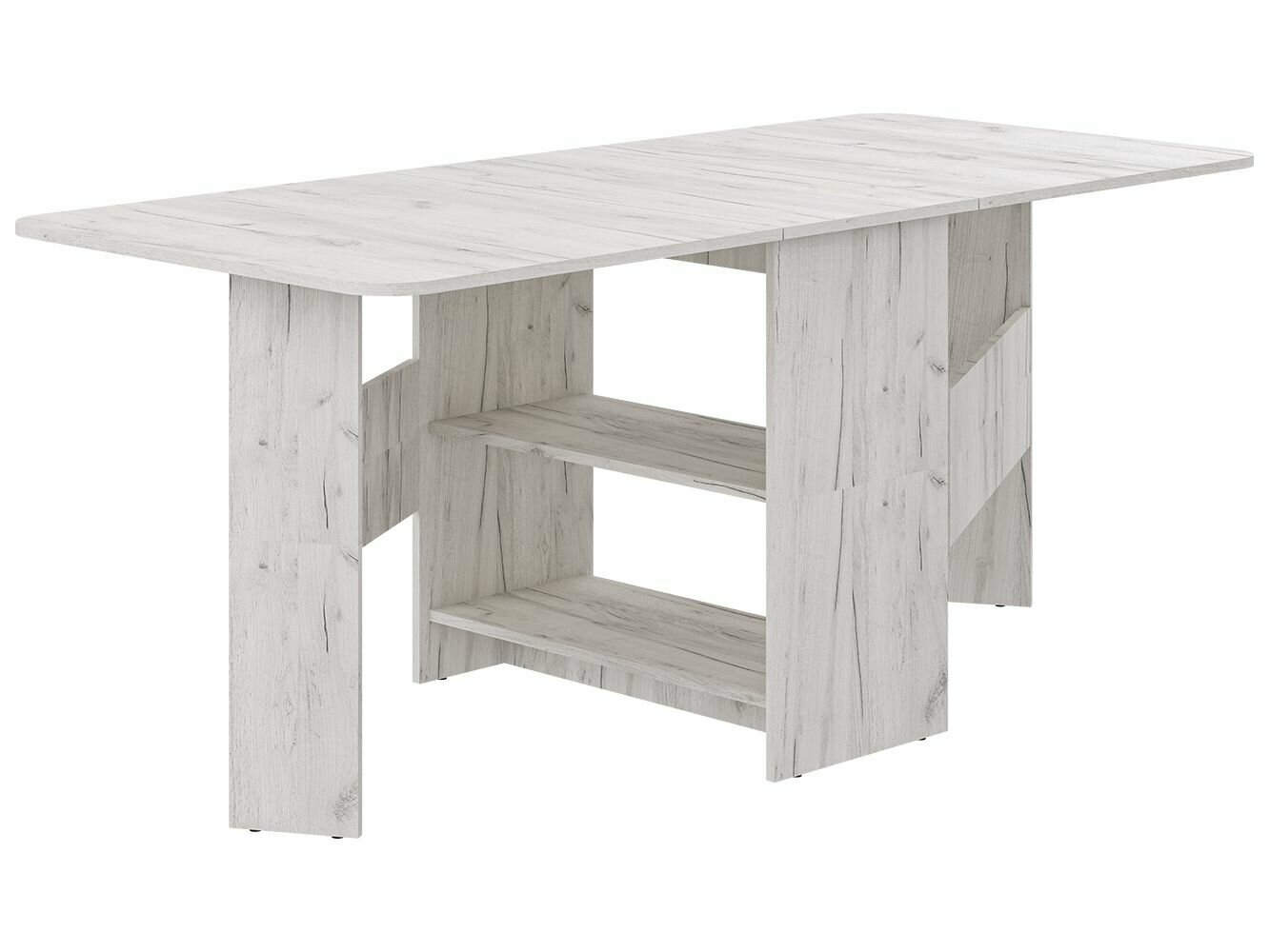 Складной книжка Пирамида "№5", Дуб крафт светлый, ЛДСП, раскладной