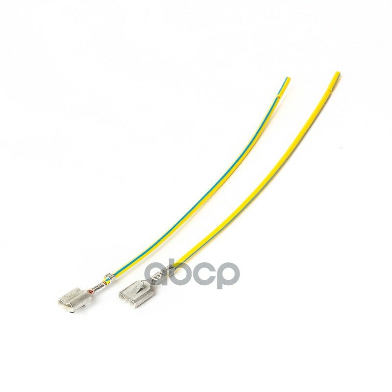 SLRK-385-01 Контакт мама средний 6,3 мм с фикс, с проводом, SLON Slon арт. SLRK-385-01