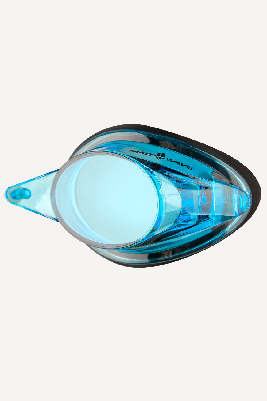 Mad Wave Линза с диоптриями для плавательных очков Streamline -4.0 левая, лазурь
