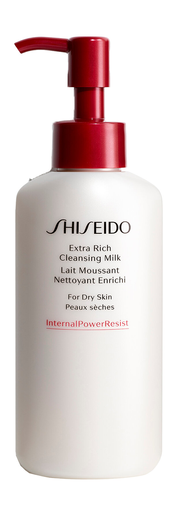 SHISEIDO Extra Rich Cleansing Milk Молочко очищающее для сухой кожи лица насыщенное, 125 мл