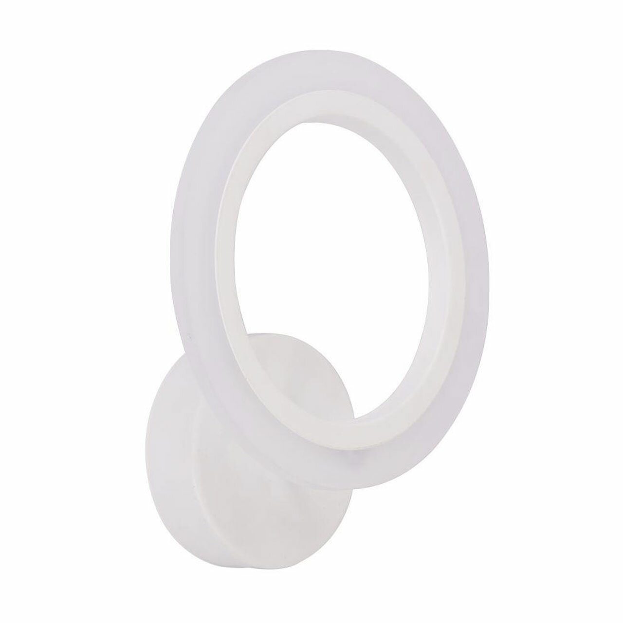 Бра, настенный светодиодный светильник ясенсвет Мадлен 424025601, 14W LED 3000-6500К, цвет: белый