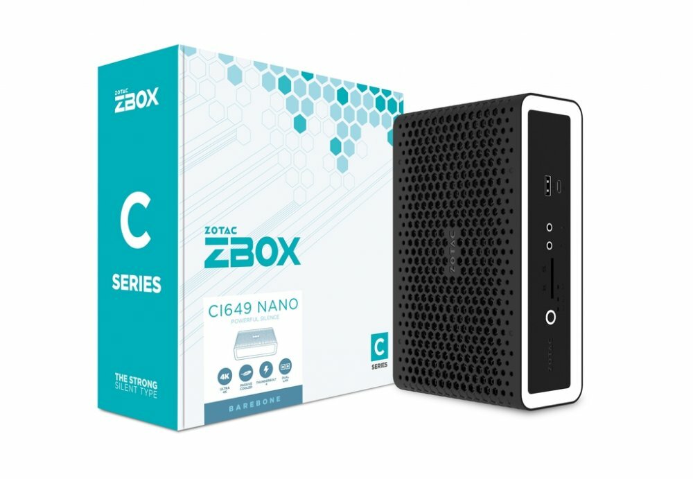 Неттоп ZOTAC ZBOX-CI669NANO-BE (Intel Core i7-1355U, 16Гб DDR5, 512Гб SSD, без ОС)