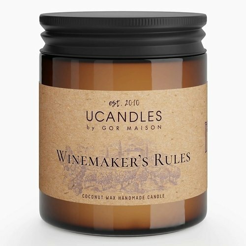 Свеча ароматическая Ucandles Winemakers’ Rules Chez Maman 60