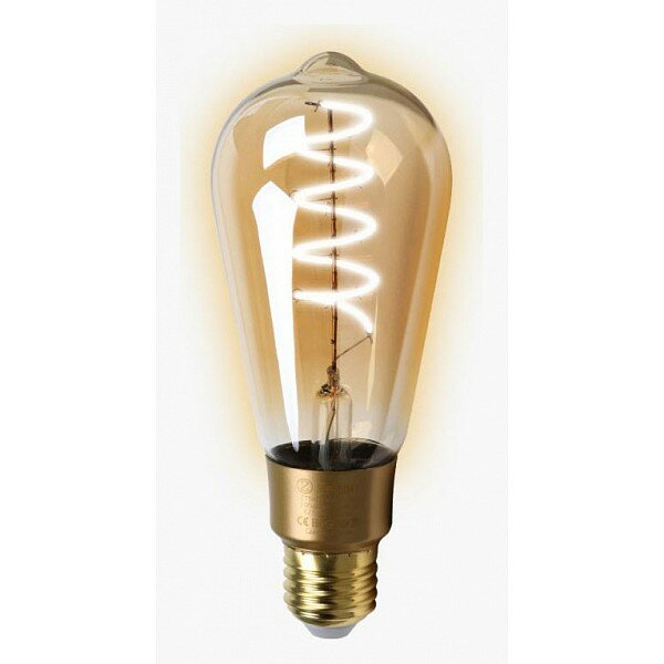 Лампа светодиодная Zetton E27 100-240В 4Вт 2700K Smart Wi-Fi Bulb ZTSHLBLWWE271RU