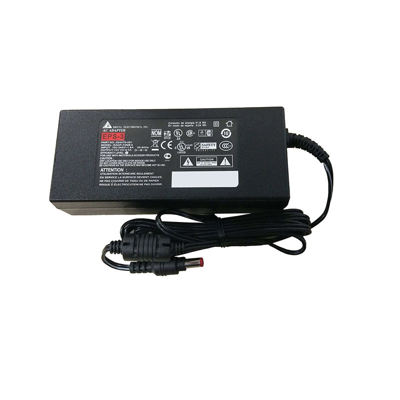 Блок питания (сетевой адаптер) для монитора 12V 6A 72W 5.5x2.5 мм черный, с сетевым кабелем